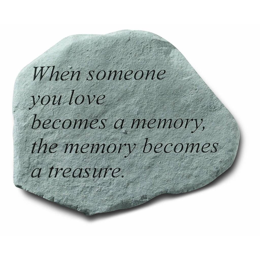 Kay Berry 'When Someone You Love' Garden Accent Stone - Overstock ...