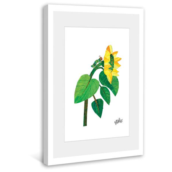 Marmont Hill - Climbing Caterpillar by Eric Carle Painting on Framed Print - Multi-Color - Bed ...
