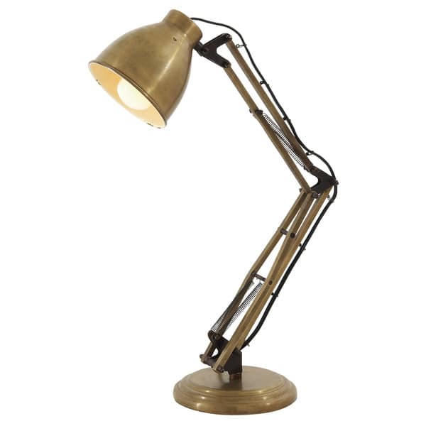 Brass Metal Desk Task Lamp - Bronze - Bed Bath & Beyond - 10837741