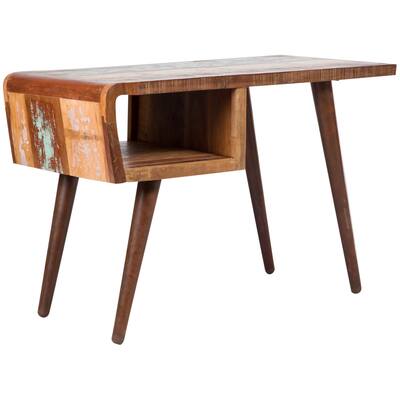 Handmade Wanderloot Route 66 Reclaimed Wood Desk (India) - Overstock ...