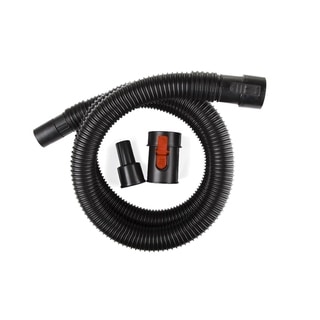 WORKSHOP 1 7/8-inch x 7 ft. Wet/ Dry Vac Locking Hose - Black - Bed ...