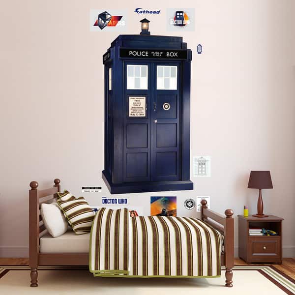 Fathead Dr. Who - Tardis Wall Decal - Bed Bath & Beyond - 10898778