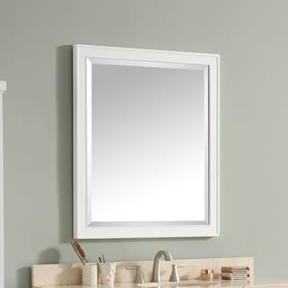 Avanity Madison 36 in. Wall Mirror - White - 36"W x 32"H - Bed Bath ...