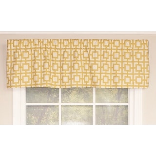 RLF Home Gigi Straight Window Valance - Bed Bath & Beyond - 10953213