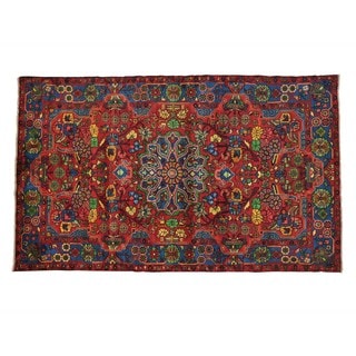 Persian Nahavand Full Pile Oriental Hand-knotted Rug (4'10 x 8') - Bed ...