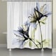 Laural Home X-Ray Azalea Flower Shower Curtain - Bed Bath & Beyond ...