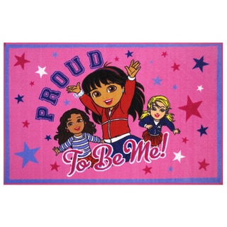 Dora the Explorer 'Proud to Be Me' Accent Rug - 1'7" x 2'5" - Bed Bath ...