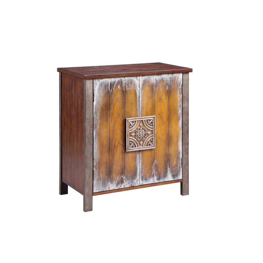 Jamison Two Door Accent Cabinet - Overstock - 11016692
