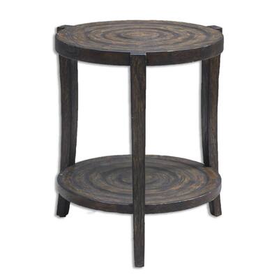 Pias Rustic Accent Table - Overstock - 11017349