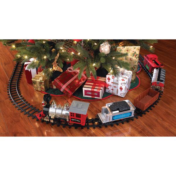 Blue Hat North Pole Junction Christmas Train Set (As Is Item) - Bed ...
