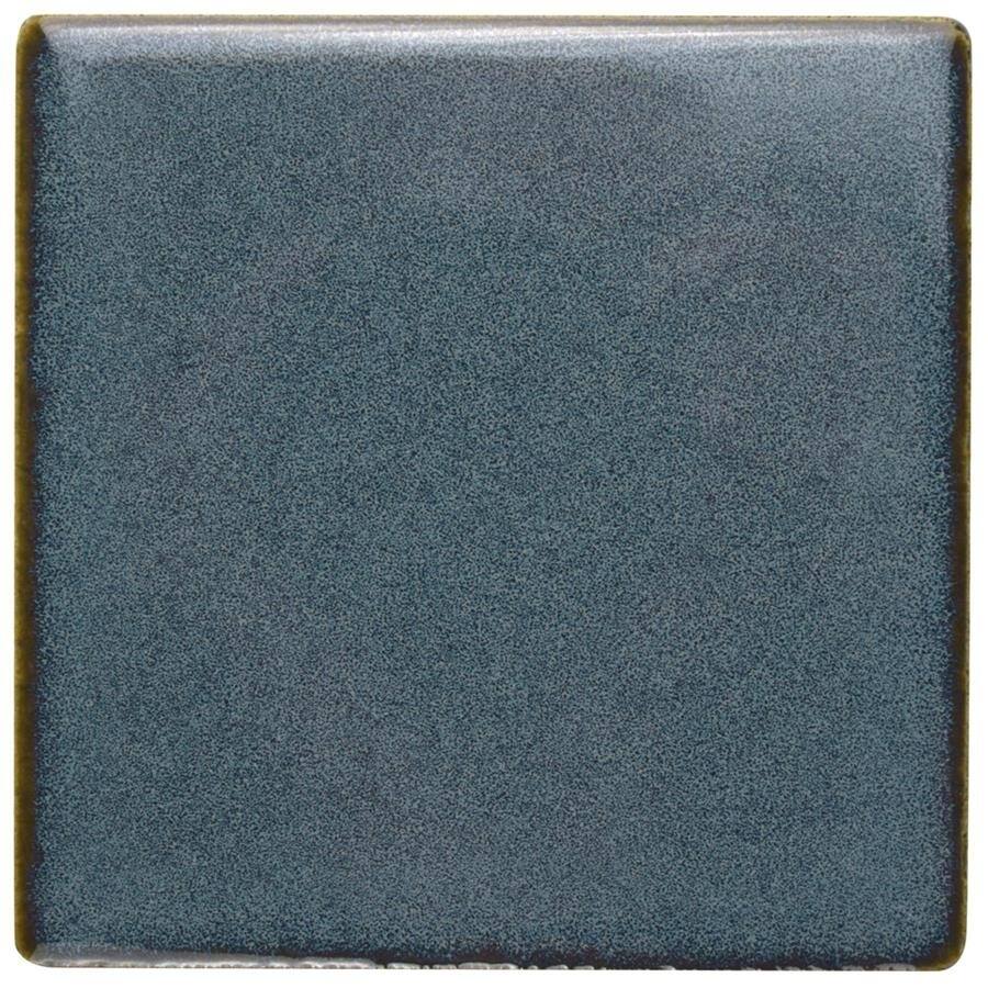 Merola Tile 4x4-inch Aspect Sea Blue Porcelain Floor and Wall Tile (22 ...