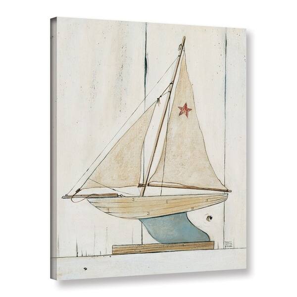 ArtWall David Carter Brown's Pond Yacht 2, Gallery Wrapped Canvas - Bed ...