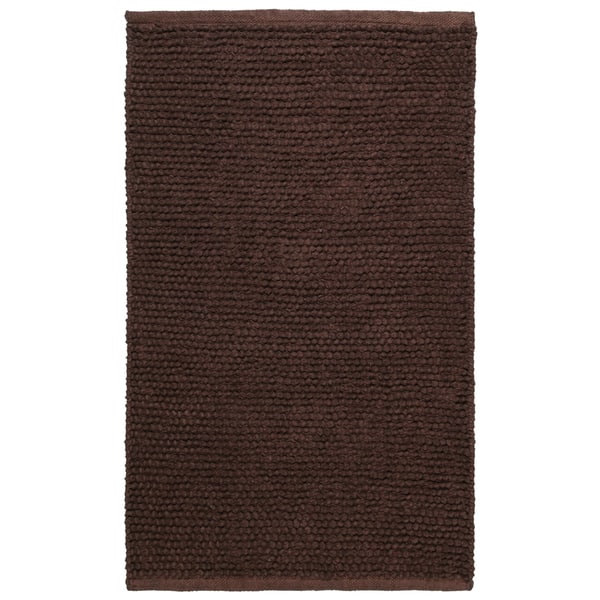 Plush Nubby Chocolate (30"x50") Bath Rug - 2'6" x 4'2" - Bed Bath ...