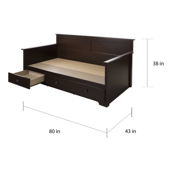 South Shore Summer Breeze Twin Daybed with Storage - Bed Bath & Beyond ...