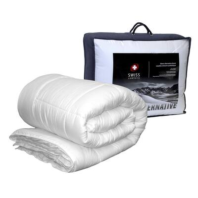 Swiss Comforts Luxurious Hypoallergenic Down Alternative Comforter with ...