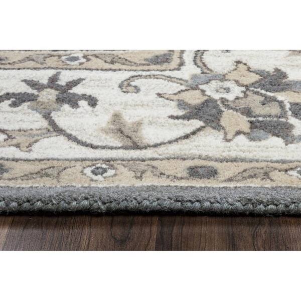 Alora Decor Liberty Grey, Tan and Ivory Hand-tufted Wool Rug - Bed Bath ...