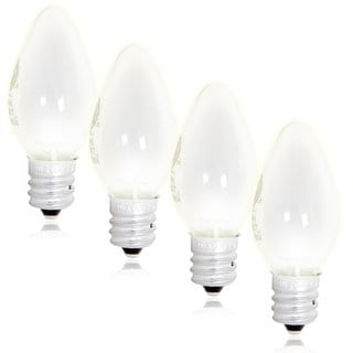 Maxxima LED C7 Candelabra Night Light Replacement Bulb (Pack 4) - Bed ...