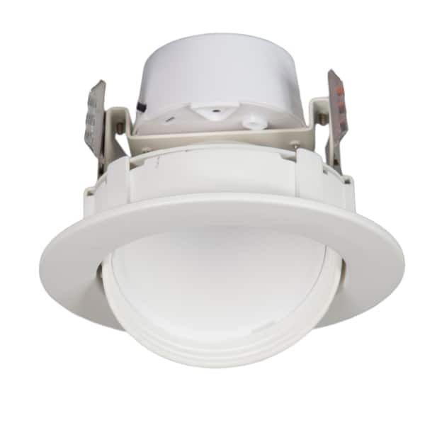 Maxxima 4-inch Dimmable Rotatable LED Retrofit Downlight 4000K Neutral ...