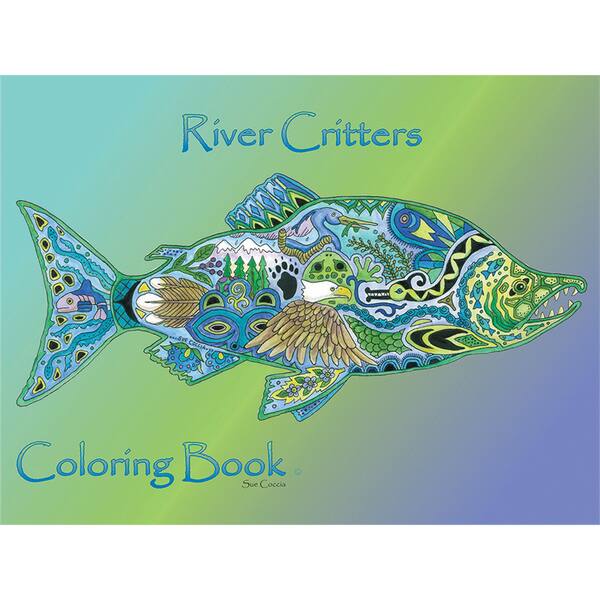 EarthArt Coloring Book River Critters - Bed Bath & Beyond - 11177184