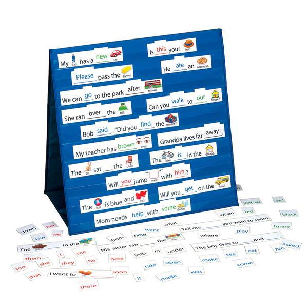 LAURI Tabletop Pocket Chart Sight Words & Sentences - Bed Bath & Beyond ...