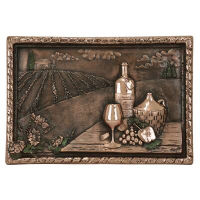 Vineyard View Copper Mural/ Backsplash by Good Directions - Overstock ...