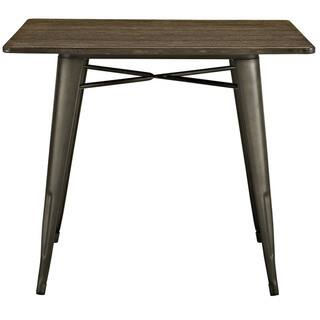 Alacrity 36-inch Square Wood Dining Table - Brown - Bed Bath & Beyond ...