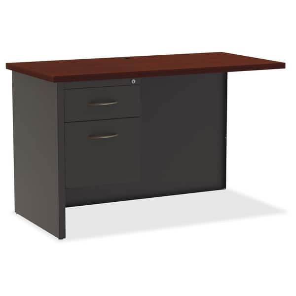 Lorell Mahogany Laminate/Ccl Modular Desk Series - Bed Bath & Beyond ...