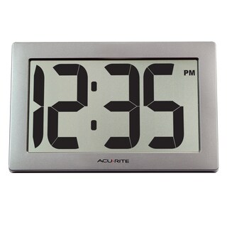 AcuRite Digital Clock with Intelli-Time Technology - Bed Bath & Beyond ...