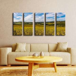 Ready2HangArt Bruce Bain 'Tuscan Landscape VI' 5-PC Canvas Art Set ...
