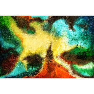 Maxwell Dickson 'Aura' Modern Canvas Wall Art - Bed Bath & Beyond ...