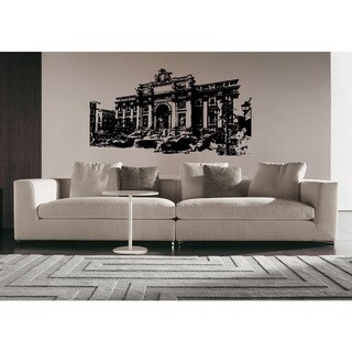 Rome Skyline City Ancient Buildings Wall Art Sticker Decal - Bed Bath ...