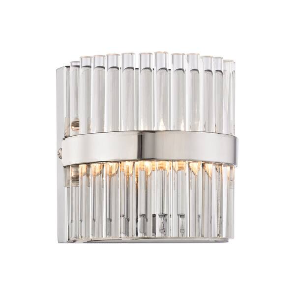 Elk Nescott 1-light Vanity in Polished Chrome - Bed Bath & Beyond ...