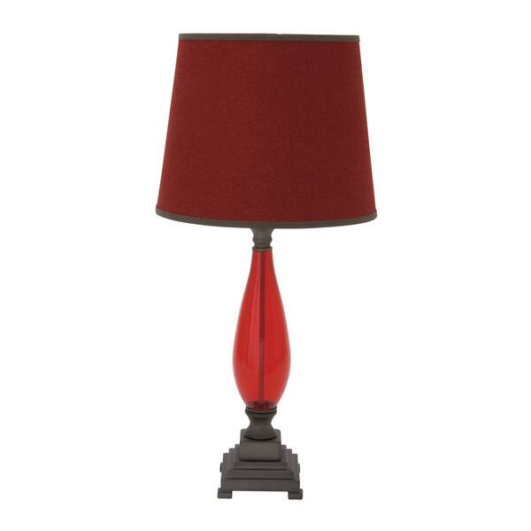Blood Red Table Lamp - Brown - Bed Bath & Beyond - 11350736