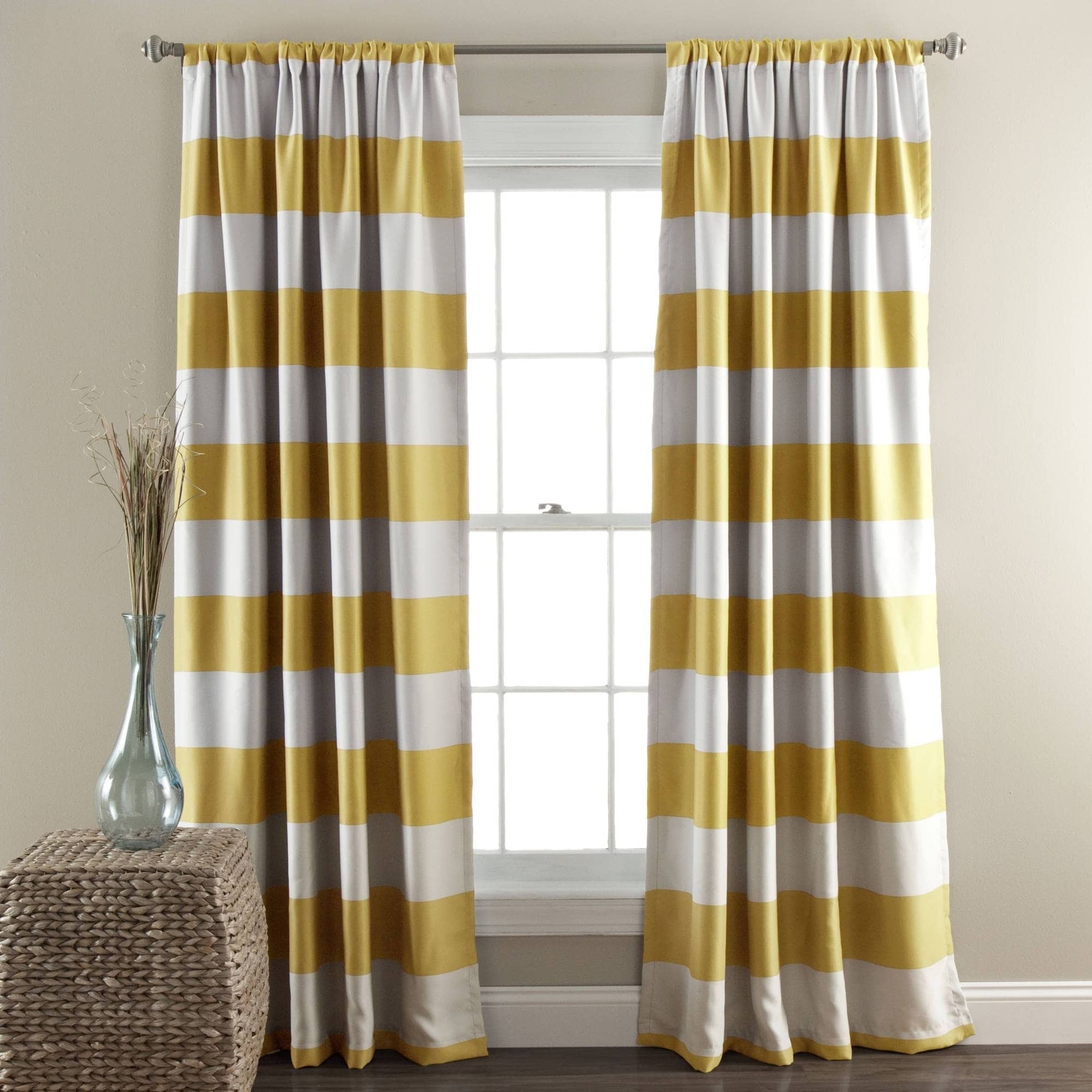 Stripe Curtains - Bed Bath & Beyond
