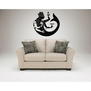 Dashavatara avatars of Vishnu Hindu god Mermaid Wall Art Sticker Decal ...
