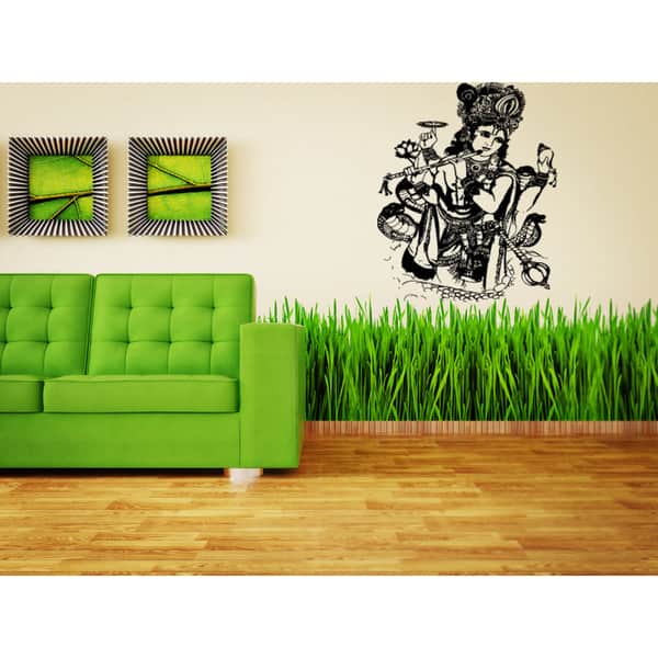 Viu Hindu deity Supreme God Vaishnavism Trimurti Wall Art Sticker Decal ...
