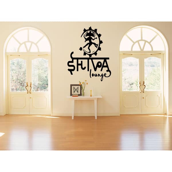 Shiva Hindu deity Supreme God Wall Art Sticker Decal - Bed Bath ...