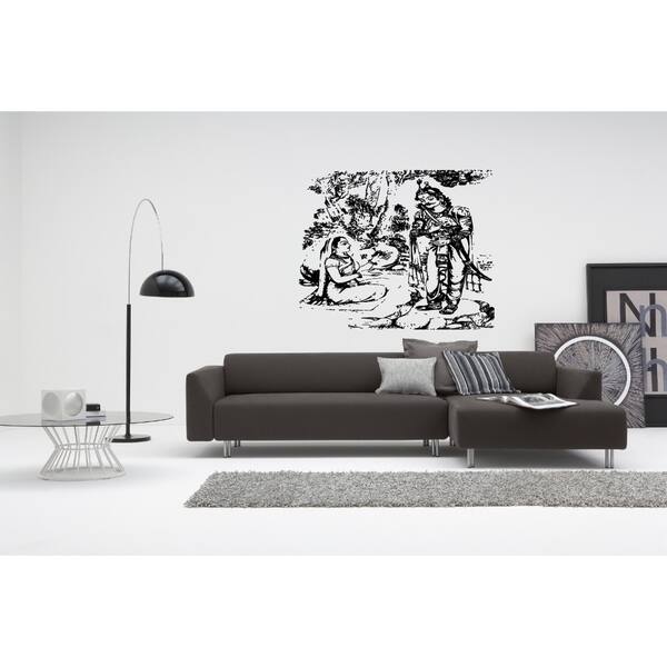 Dashavatara avatars of Vishnu Hindu god Nature Wall Art Sticker Decal ...