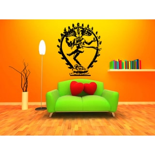 Shiva The Auspicious Mahadeva Great God Wall Art Sticker Decal - Bed ...