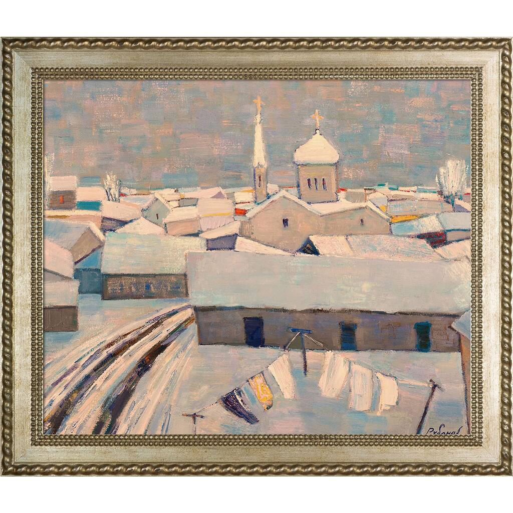 La Pastiche Alexey Rubanov 'Peal' Framed Fine Art Print - Overstock ...