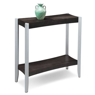 Smoky Onyx Hourglass and Metallook Leg Hall Stand - Overstock - 11391337