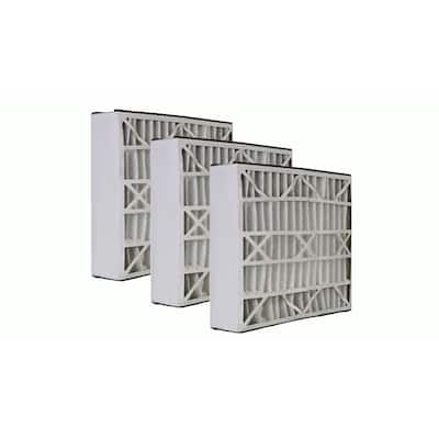 3 Honeywell FC100A1037 20x25x5 Merv 8 Replacement Air Filters Fit 20X25 ...