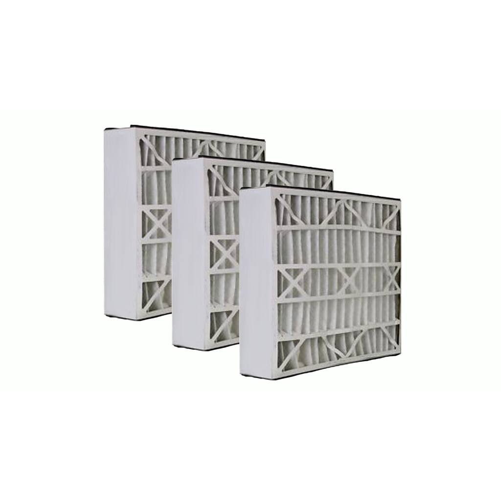3 Honeywell FC100A1037 20x25x5 Merv 8 Replacement Air Filters Fit 20X25 ...