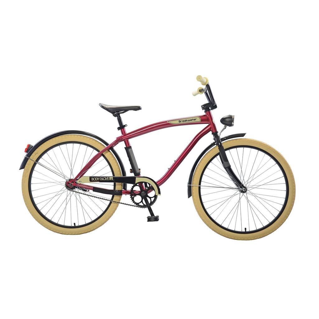 Body Glove Breakwater Cruiser Bike, 26 inch wheels, oversized frame ...