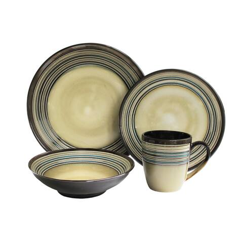Savannah 16 PC Dinnerware Set - Overstock - 11404764