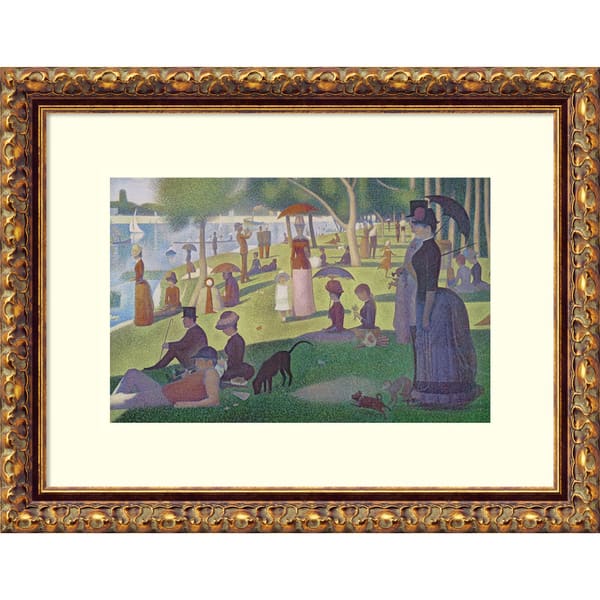 Georges Seurat 'Sunday Afternoon on the Island of La Grande Jatte, 1884 ...