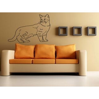 Munchkin Cat Wall Art Sticker Decal - Bed Bath & Beyond - 11412295