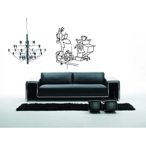 Computer Genius Wall Art Sticker Decal - Bed Bath & Beyond - 11412386