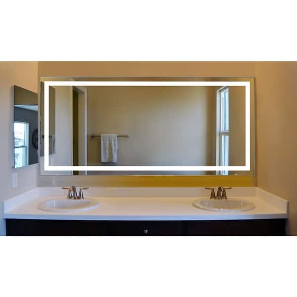 Innoci-USA Terra LED Wall Mount Lighted Vanity Mirror - Bed Bath ...