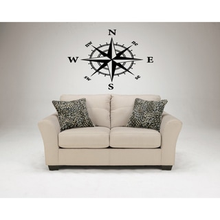 Compass North East West South Wall Art Sticker Decal - Bed Bath ...